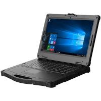 China 15.6 Inch Industrial Rugged Laptop Intel Core i5 i7 IP65 Waterproof Dual Battery Hot Swap for sale