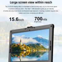 China 15.6 Inch Fully Rugged Laptop Intel I5 I7 Dual Battery Hot Swappable Military Notebook IP65 for sale