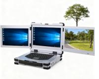 China Industrial Rugged Notebook 13.3 Inch 16GB RAM 1TB SSD Six Core Touchscreen Laptop for sale