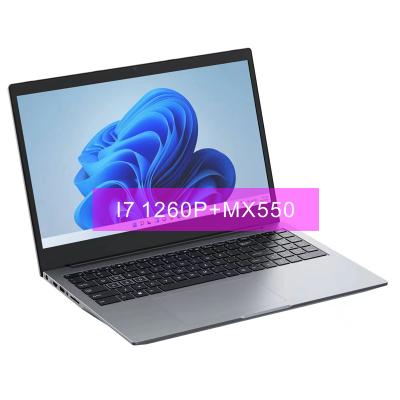 China Intel Core i7 1260P 12th Gen Laptop 16GB RAM 512GB SSD 16 Inch FHD IPS Notebook for sale