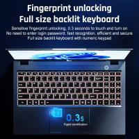 China 2024 Intel Core i7 1355U 15.6 Inch Business Notebook 16GB RAM 512GB SSD Windows 11 Pro for sale