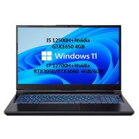 China 12th Gen Intel Core i5 i7 Gaming Laptop 15.6 inch 144Hz GTX1650 4GB DDR4 8GB 256GB SSD for sale