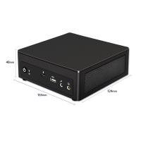 China Intel Core i7 1165G7 Mini PC 8GB RAM 256GB SSD Compact Desktop Computer 133×124×48mm for sale