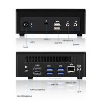 China Intel Core i7 1165G7 Mini PC 8GB RAM 256GB SSD Compact Desktop Computer 133×124×48mm for sale