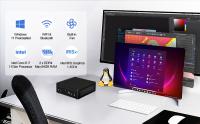 China 11th Gen Intel Core i7-1165G7 Mini PC - 138×138×46mm Compact Desktop with DDR4 RAM & Triple Display Output for sale