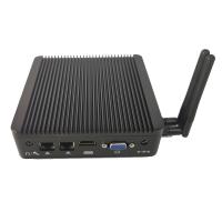 China Fanless J4125 Industrial Mini PC 180×125×55mm with Intel Processor and Dual LAN Ports for sale