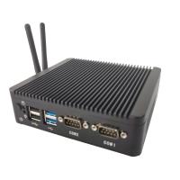 China Industrial Mini PC Dual LAN J4125 Quad Core 8GB RAM 256GB SSD Windows 10 for sale