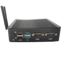 China Intel Celeron J4105 Mini Industrial PC 4GB RAM 128GB Storage 180×125×55mm Aluminum Case for sale