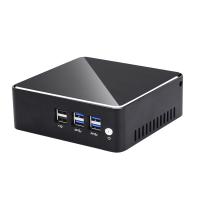 China Compact Mini PC with Intel Core i3 4005U Processor, 128×128×38mm Aluminum Case, DDR3L RAM & Msata Storage for sale