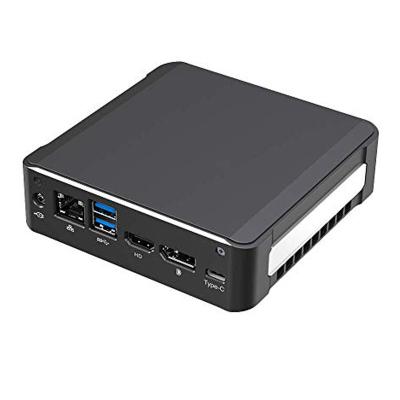 China Core i7 Mini Desktop PC Windows 10 8GB RAM 256GB SSD Dual Display 4K Output for sale