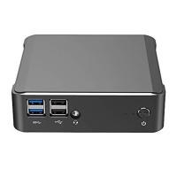 China 10th Gen Intel Core i7-10510U Mini PC with 128×128×38mm Aluminum Case, 8GB DDR4 RAM, and Dual 4K Display Support for sale