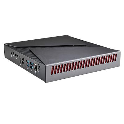 China Gaming Micro Desktop Computer with Intel i9-9880H 8-Core CPU and GTX 1650 4GB Graphics, 222x195x39mm Compact Design for sale