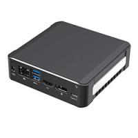 China Aluminum Case Mini PC with Intel Core i5-10210U/i7-10510U, 8GB DDR4 RAM, 256GB SSD, 128×128×38mm Compact Design for sale