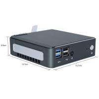 China Intel 10th Gen i5-10210U Industrial Mini PC 128×128×38mm with 4K Output and 256GB SSD for sale
