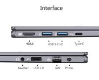 China Sunspad DW-156MX-7 Laptop Intel Core i7-1065G7 16GB RAM 512GB SSD 15.6 Inch FHD Aluminum Case with Fingerprint Reader for sale