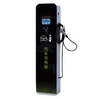 China Ground Mounted 32A 2 Phase Ev Wallbox OEM Single Phase RFID Card AC 7kw EV Charger Station for Home Electric Car Charging for sale