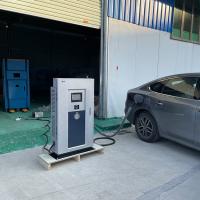 China 30kw DC Charging Pile Fast Charging Station for Electric Vehicles Output Voltage Range 200-750VDC for sale