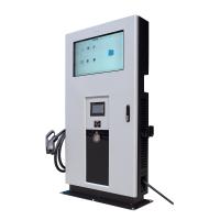 China Nominal Input Voltage 380 VAC ± 15% Chademo CCS Fast Charging Advertisement Screen for 60kW EV Car Charging Station Machine for sale