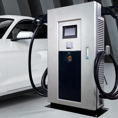 China Nominal Input Voltage 380V±20% 440-480V Optional for 30KW 40KW 60KW CCS DC EV Charger Fast Charging Station for sale