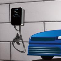 China OCPP WiFi RFID 400V 3 Phase 32A 22kW EV Charger for Parking Size 535*315*190mm and Input / Output Voltage 400V Three Phase for sale