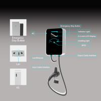 China 400V 32A 22kW Level 2 EV Charging Station Three Phase Input / Output Voltage for Home Electric Car Charging 22kw for sale