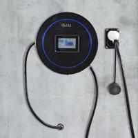 China Smart Home EV Charger Wallbox 7Kw 32A 22Kw Ocpp AC Charging Station 380VAC for sale
