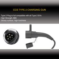 China 10kg Three Phase App 11kw AC EV Charger with Type 2 Connector Wallbox and 4.3-inch Color LCD Display for sale
