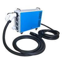 China 60KW Output Power Guangdong Energy CCS2 Portable Electric Vehicle DC EV Station Charging Pile with Double Gun Model3 for sale