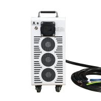 China 2023 Super September Electrical Vehicle High Power 60kW CCS2 DC Movable EV Charger with AC Connection for sale