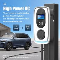 China Fast EV AC Charging Commercial CCS2 22kw Wall Mounted EVSE Car Charging Station with Nominal Input voltage 380V±20% for sale
