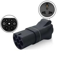 China Qiaoyi AC Type 2 Ev Charging Station Type2 Interface Standard to International Power Plug Sea Adapter for sale