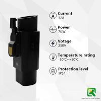 China 220V 32A Output Current Type2 to J1772 Type1 Adapter for 7kW Portable Charging Station EV Charger Adapter for sale