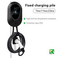 China GBT Car Wall Mounted Charger 32A GB/T EV Charging Station With WiFi for sale
