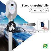 China GBT Car Wall Mounted Charger 32A GB/T EV Charging Station With WiFi for sale
