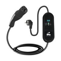 China 5M NACS Charging Case 3.5KW 220V for Energy EV Portable Electric Car Charging with Small Screen Convenient and Versatile for sale