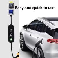 China Customizable Plug Portable EV Charger 7KW TSL Model for Tesla Model Y and Model 3 Accessories for sale