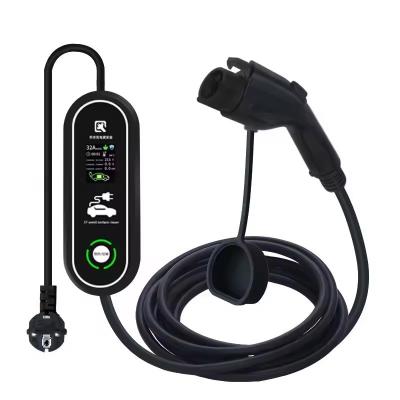China 3.5KW 220v Type1 SAE J1772 Portable EV Charging Box for Type1 Electric Vehicles 220v for sale
