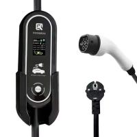 China 16A Output Current Type 2 EV Charger with LED Display for 3.5kW Electric Vehicle Level 2 Charging at 220V Input Voltage for sale