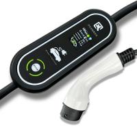 China Output Voltage AC 220V-240V 3.5kw Electric Vehicle Charger Level 2 16A with Type 2 Plug and LED Screen for sale