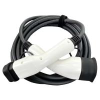 China 1Meters Length 32AMP Rated EV Charging Extension Cable for Electric Vehicle Charging Station and Type2 Plugs Compatibility for sale