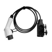 China Waterproof 16A GB/T V2L AC EV Discharging Cable for Voltage 220V Protection Level lp55 EV Car Discharge Gun Plug Socket for sale