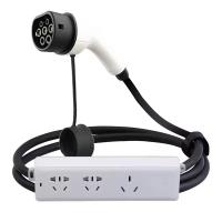 China Outdoor Camping Extended Plug Socket Type2 3.5kw EV Discharge Gun V2L with 3 Meters Cable Length and 16A Output Current for sale