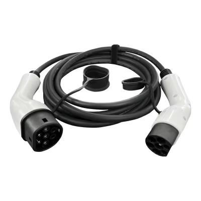 China LP55 Protection Level Type 2 Double Gun Extension Cable for EV Charging 16A CE Certified for sale