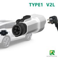 China Type1 16A v2l Electric Vehicle EV Charger Converter Adapter for EVSE Charging Connector and Waterproof IP55 Grade for sale