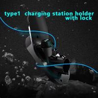China IP55  Wall Mount EV Charger Type 1 Plug Cable Holder For Manufacturing Purpose for sale