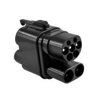 China 250kw Max Power CCS2 to CCS1 Adapter for EV Charging Rated Current 50-250A Operation Voltage 1000V in One Adapter for sale