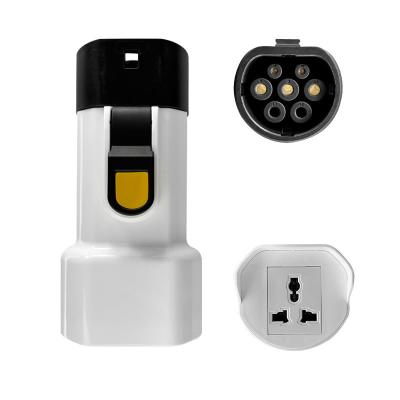 China 3.5kw Type2 V2L Portable EV Adapter Discharger for Vehicle to Load EV Discharge Gun Charging Solution for sale