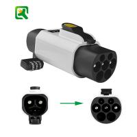 China Nacs to Gbt Style EV Charger Adapter 7kw 220V Compatible with Nacs and GBT Portable 32A Adaptor Car Charging Converter for sale