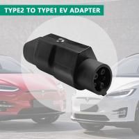 China 7kw Type2 to Type1/J1772 EV Connector 32A Charging Pile Converter 220V Gun Head Adapter Electric Vehicle Connector Solution for sale