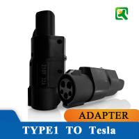 China Experience the Convenience of TYPE1 to TSL Car 7kw EV Charge Adapter for Tesla Charging for sale